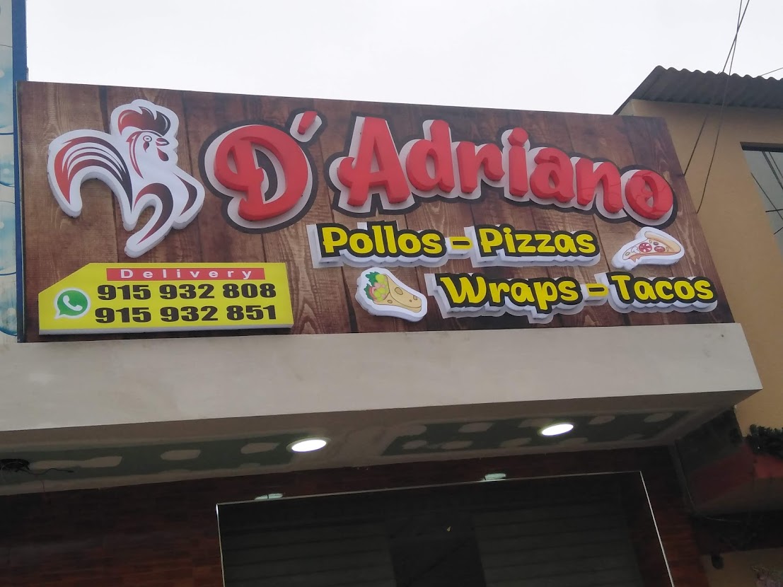 POLLERÍA – Letreros Perú